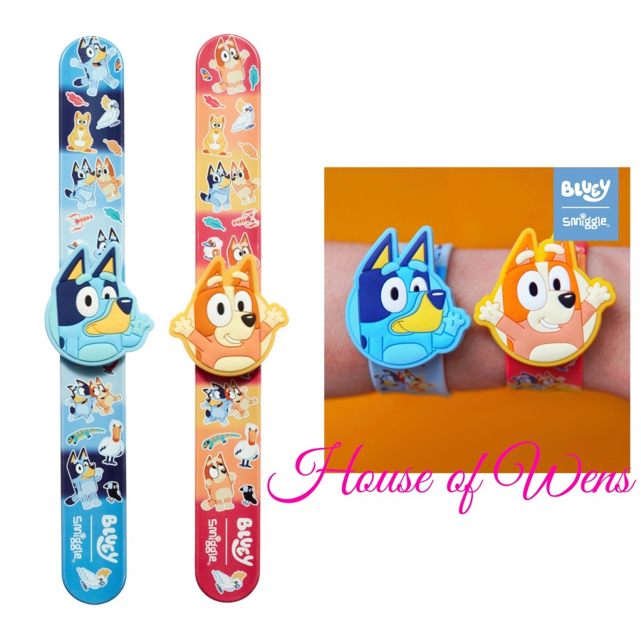 Jual SMIGGLE BLUEY BFF SLAPBAND ORIGINAL - GELANG TANGAN ANAK | Shopee ...