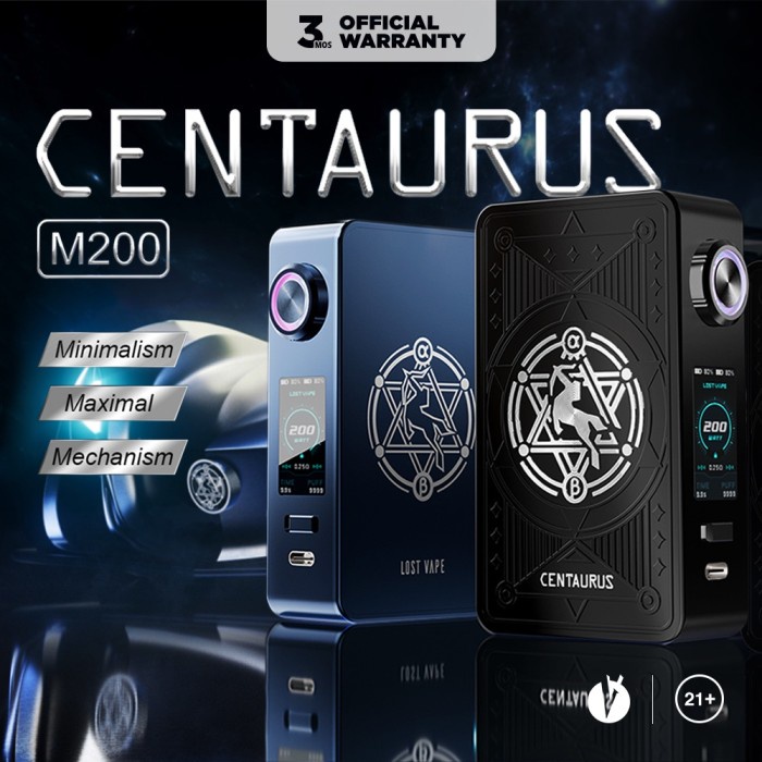 Jual MODS CENTAURUS M200 BY LOSTVAPE AUTHENTIC | Shopee Indonesia