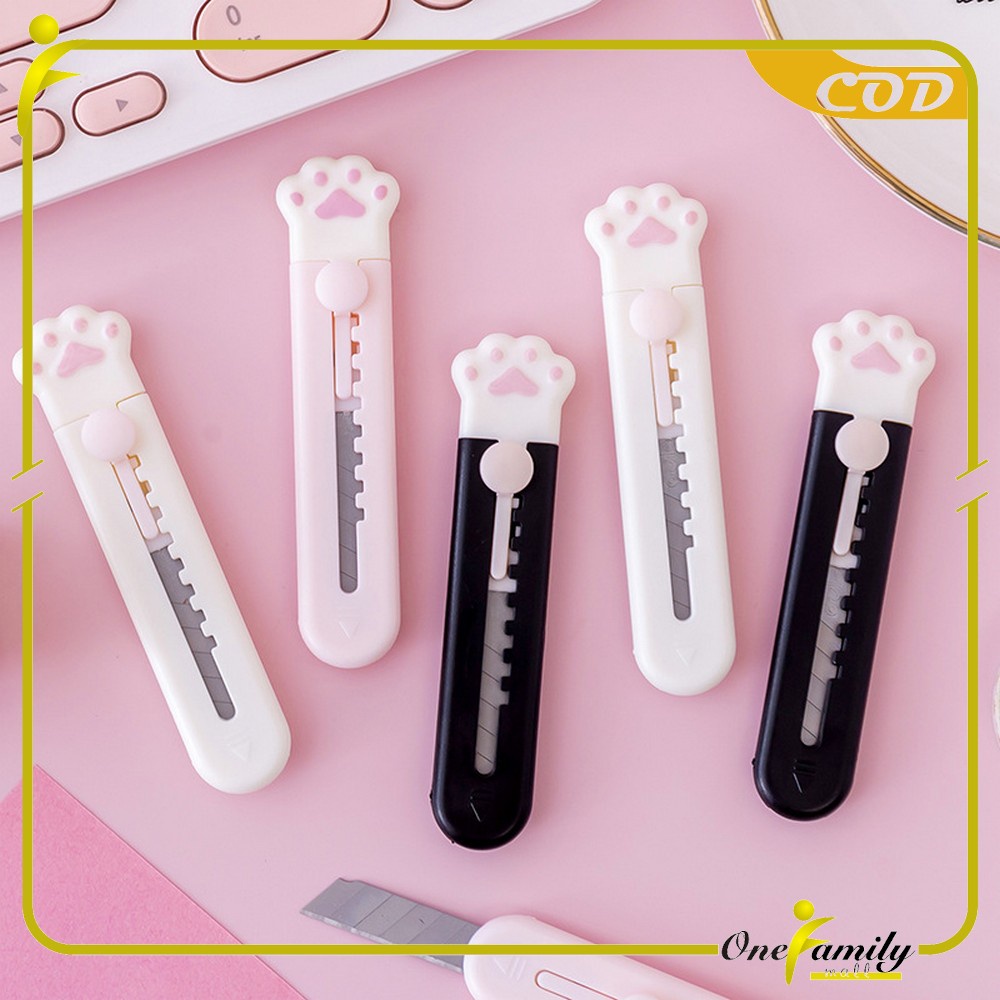 Jual ONE-C786 Cutter Mini Portable Pisau Pemotong Kertas Model Animal ...