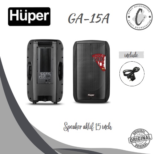 Jual Huper GA15a Speaker Aktif 500 Watt 15 Inch Original GA-15a ...
