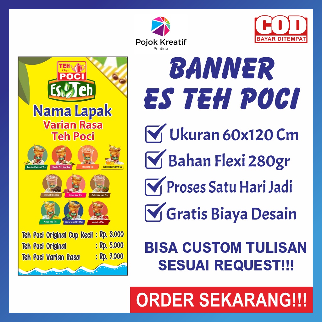 Jual Banner Benner Baner Bener Spanduk Sepanduk Backdrop Promosi Usaha ...