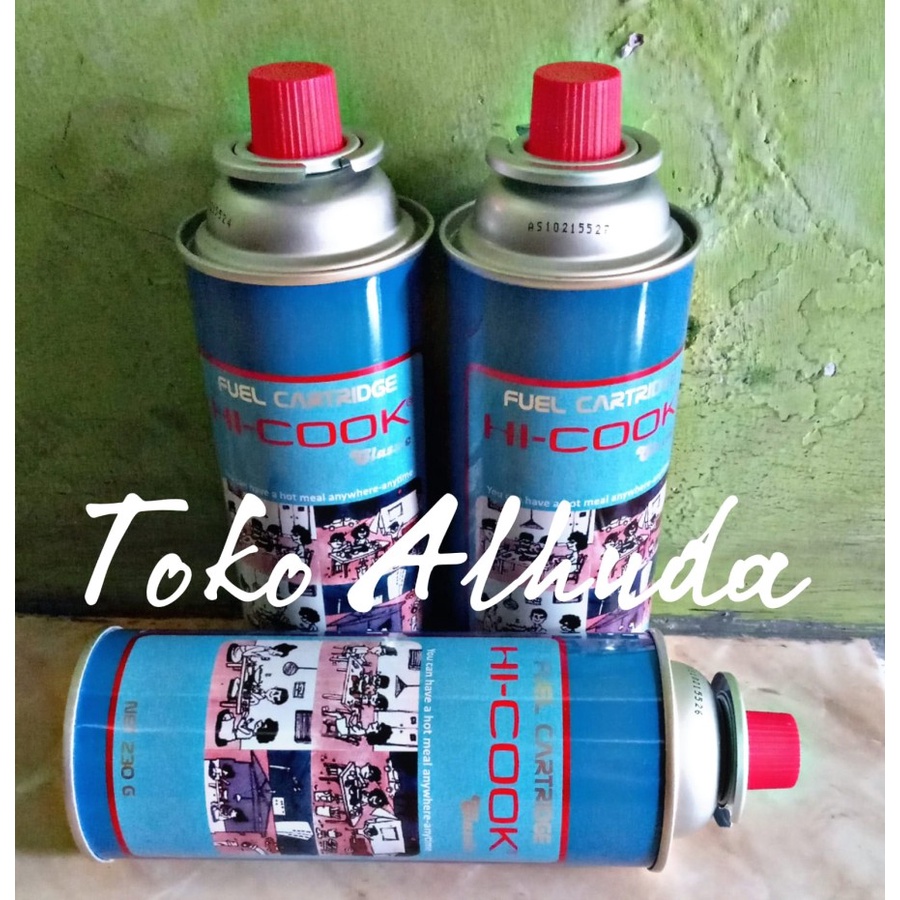 Jual Gas Cartidge/Gas Portable Hi-Cook 230 gram | Shopee Indonesia