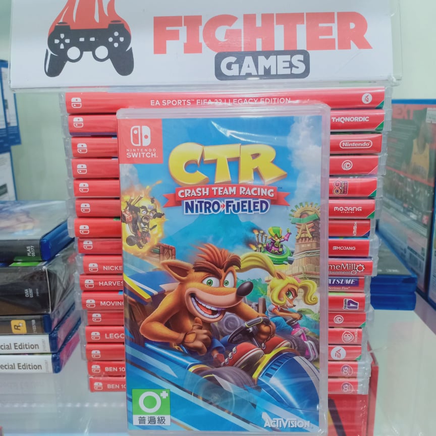Jual [JOGJA] CTR Kaset Nintendo Switch Crash Team Racing Nitro Fueled ...