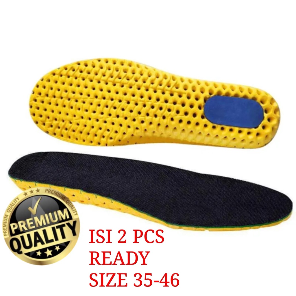 Jual 1 Pasang Insole Sepatu Sport / Sol Sepatu Ringan Empuk / Honeycomb ...