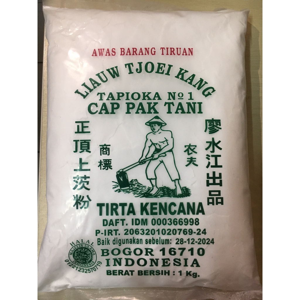 Jual Tepung tapioka cap pak tani-1kg | Shopee Indonesia