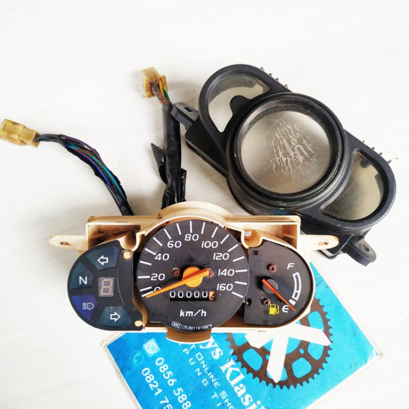 Jual speedometer spidometer unik mocin buat custom CB100 GL100 trail tril jadul lawas bekas ...