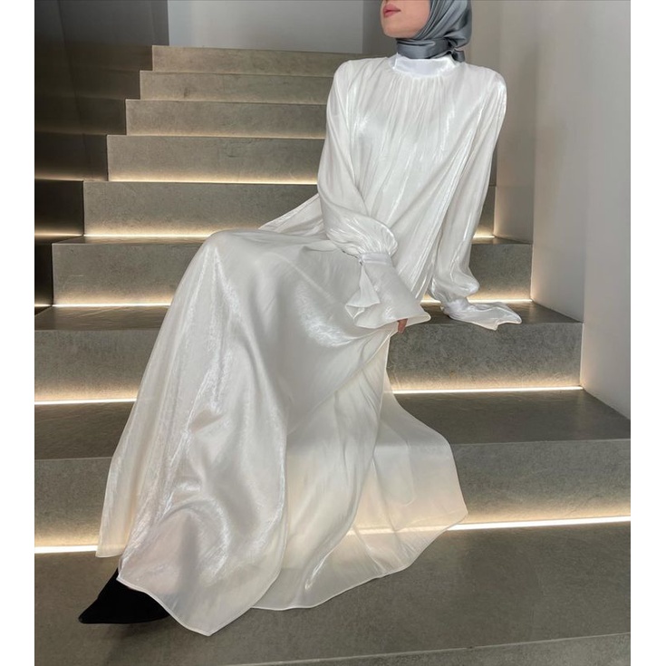 Jual STYLED.ID Safina Dress Shimmer Wanita / pakaian cewek - Dress ...