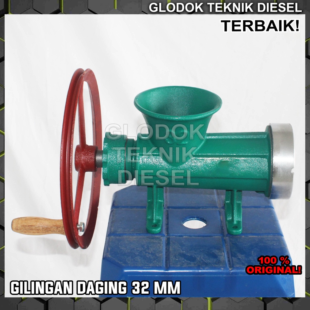 Jual GILINGAN DAGING MANUAL 32 Mesin Gilingan Daging No 32 Stainless ...