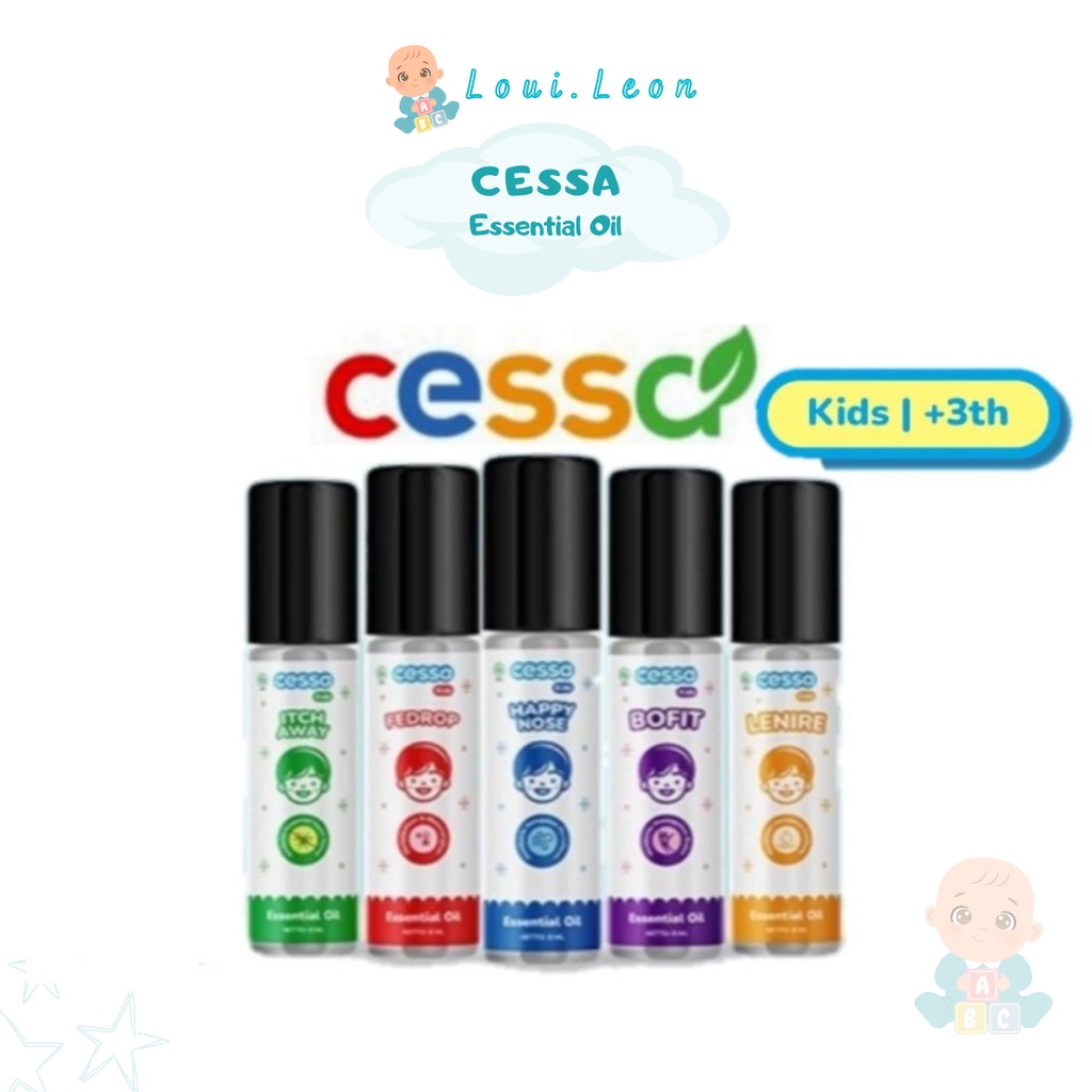 Jual Cessa Kids (+3 tahun) CESSA KIDS ESENTIAL OIL COUGH N FLU CF BIRU ...