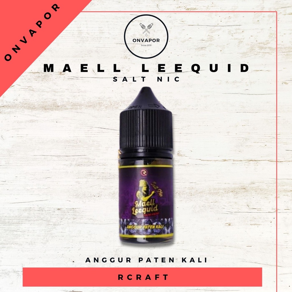 Jual Maell Leequid , Anggur Paten Kali Salt Liquid 30ML | Shopee Indonesia