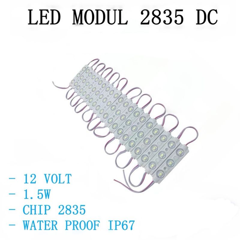 Jual Lampu Modul LED Murah 12v 3 Mata / led module neon box led ...