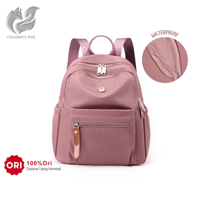 Jual COLORFUL FOX 2210 Tas Ransel Wanita Backpack Wanita Remaja Tas ...