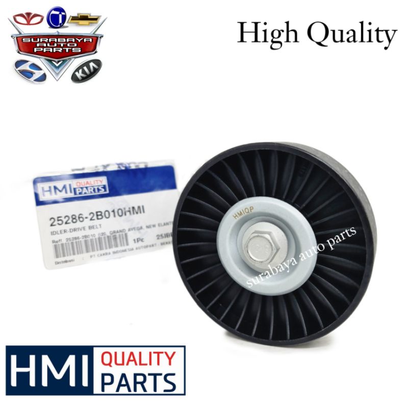Jual Pulley Puli Puley Idler Tensioner Fan Belt kia All New Rio Hyundai ...