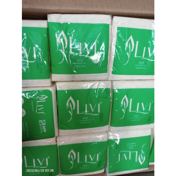 Jual Tissue Meja LIVI isi 150 lembar (2 ply) | Shopee Indonesia