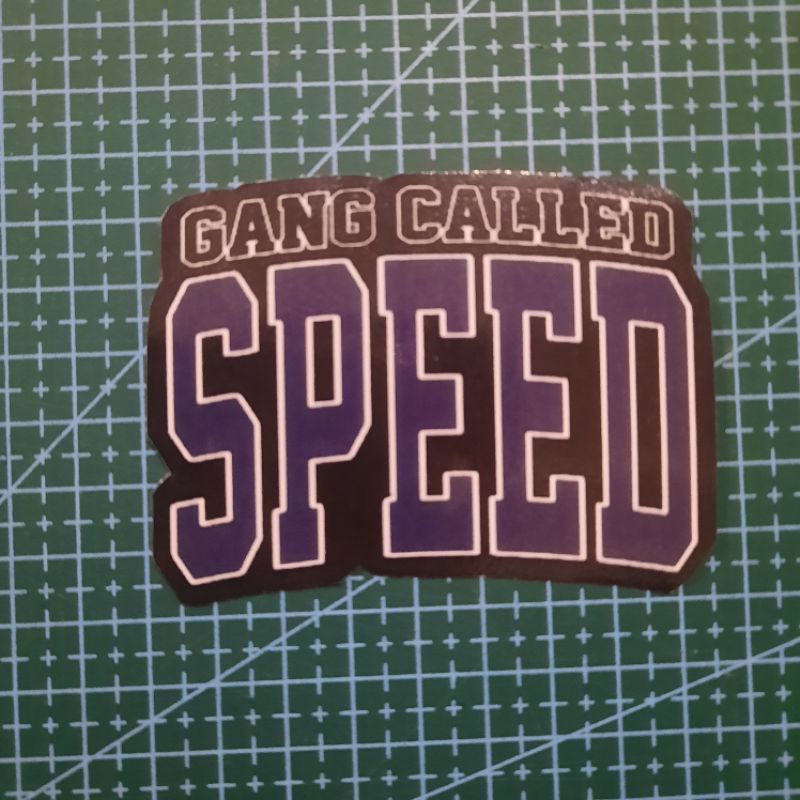 Jual Sticker Band SPEED / GANG CALLED SPEED (BOOTLEG) | Shopee Indonesia