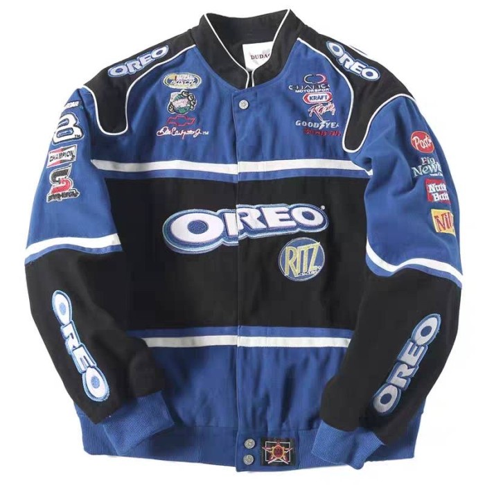 Jual Jata Oreo Racing Jacket Nascar Jacket | Shopee Indonesia