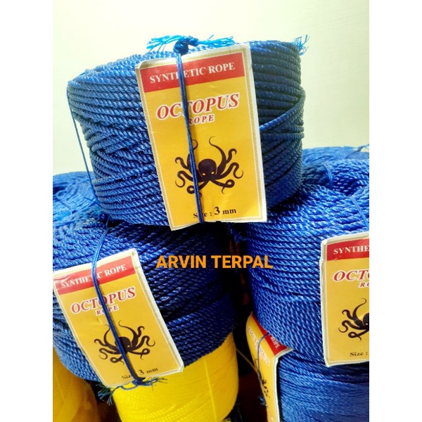 Jual 1 ROLL Tali Tambang Plastik 3mm / tali sawah / tali serbaguna ...