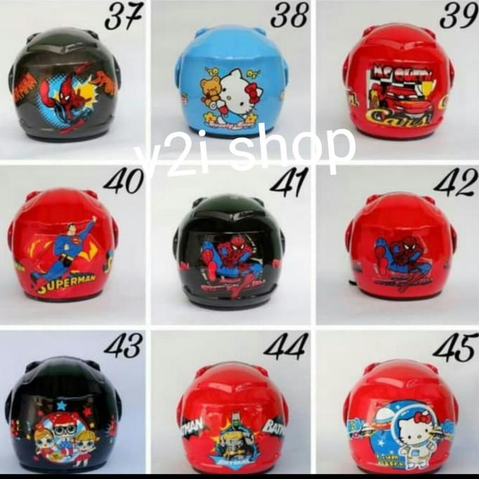 Jual HELM ANAK SNI MOTIF KARAKTER MURAH 2 | Shopee Indonesia