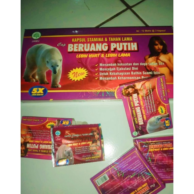 Jual Beruang Putih kapsul isi 12 sachet | Shopee Indonesia