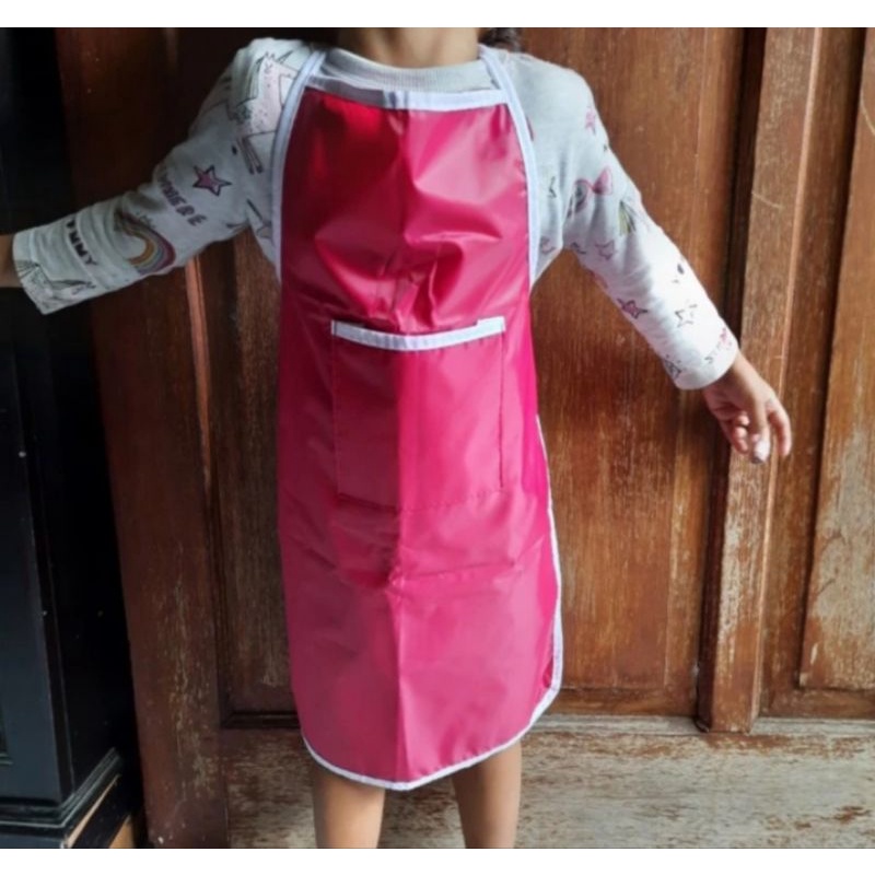 Jual Celemek Apron Anak Waterproof | Shopee Indonesia