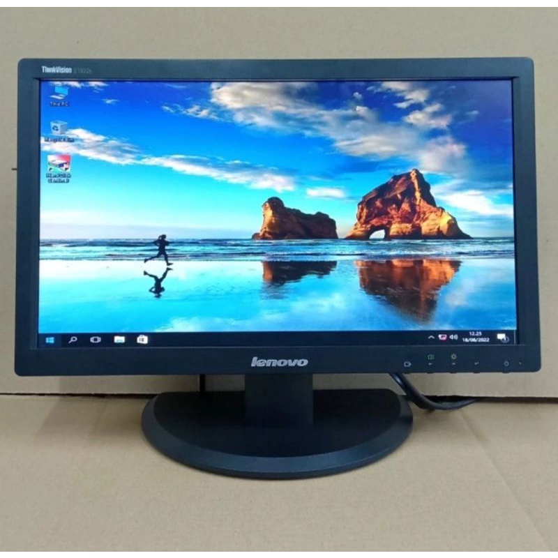 Jual Monitor Lenovo 19 Inch Led E1922s Widescreen | Shopee Indonesia
