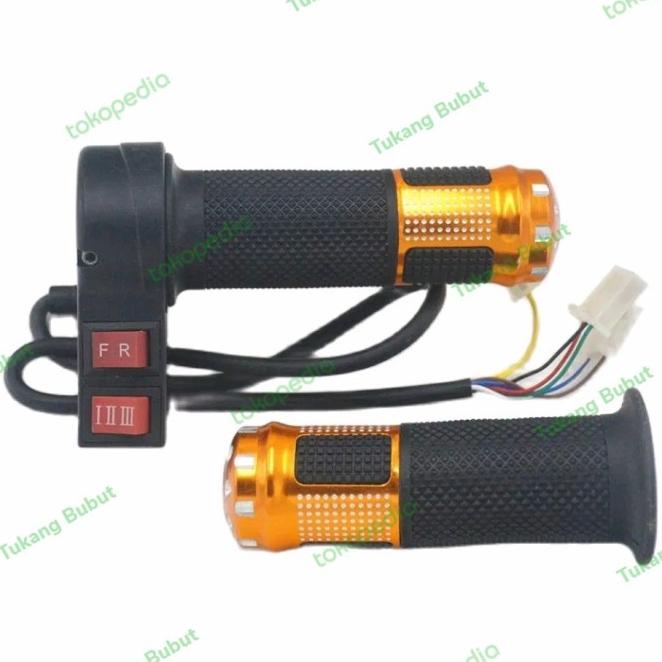 Jual Throttle Gas Handle Sepeda Listrik Ebike Selis Saklar Kecepatan ...
