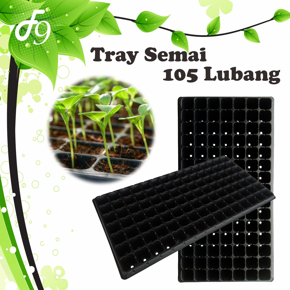 Jual Tray Semai Bibit Seeding Tray 105 Lubang Tanam | Shopee Indonesia