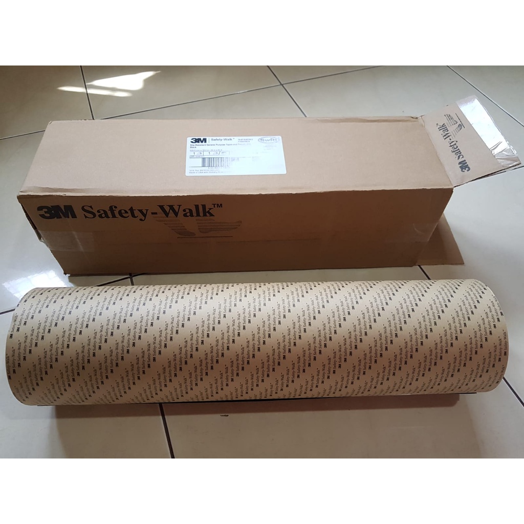 Jual 3M Safety Walk / Stiker Anti Slip 610 Black 24 inch x 18mtr | Shopee Indonesia