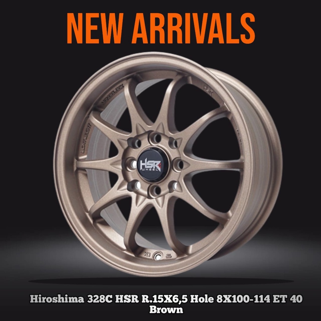 Jual VELG MOBIL RING 15 HIROSHIMA HSR LUBANG 4X100 4X114,3 BRONZE VELG MOBIL SURAKARTA | Shopee ...