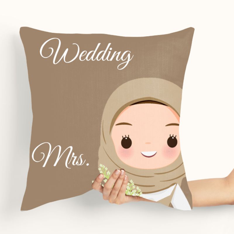 Jual BANTAL WEDDING COUPLE / BANTAL FOTO PRINTING / BANTAL CUSTOM ...