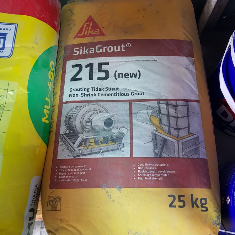 Jual SIKAGROUT 215 1SAK 25KG / SEMEN GROUTING | Shopee Indonesia