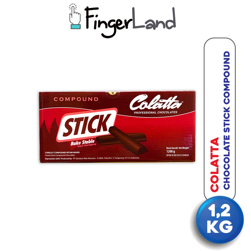 Jual COLATTA Professional Chocolates Stick Compound 1,2 KG Cokelat Stik ...