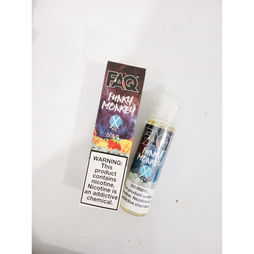 Jual FAQ FUNKY MONKEY X ICE FREEBASE 60ML LIQUID FAQ FUNKY MONKEY ...