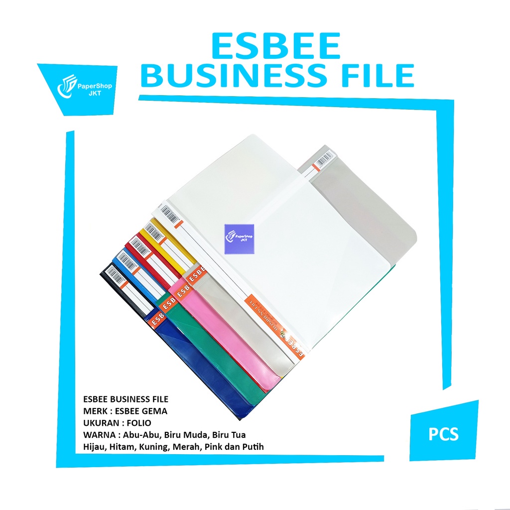Jual ESBEE - Gold Gema Business file ukuran F4 - Pcs | Shopee Indonesia