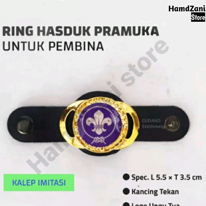 Jual Ring Kalep Kolong Hasduk Pembina Pramuka Penggalang Penegak ...