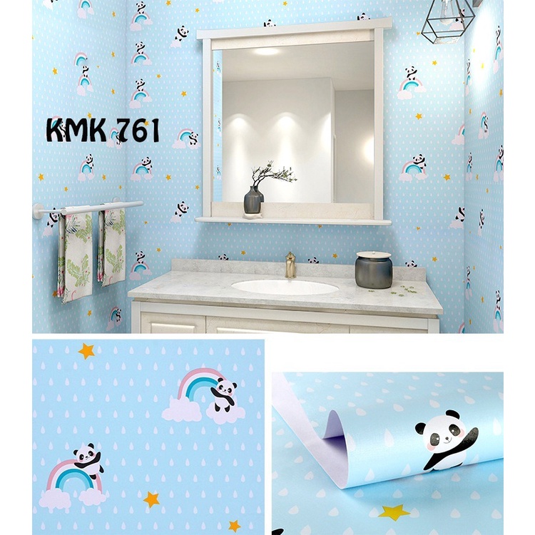 Jual LUCKY CAT - WALLPAPER DINDING ANAK KARTUN | STIKER DINDING KARTUN | WALLPAPER POLOS WARNA ...