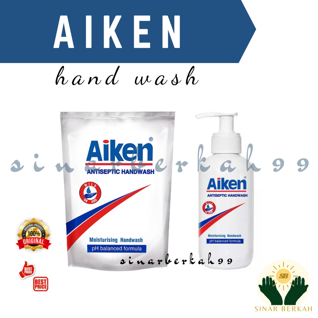 Jual Aiken Antiseptic Handwash Sabun Cuci Tangan | Shopee Indonesia
