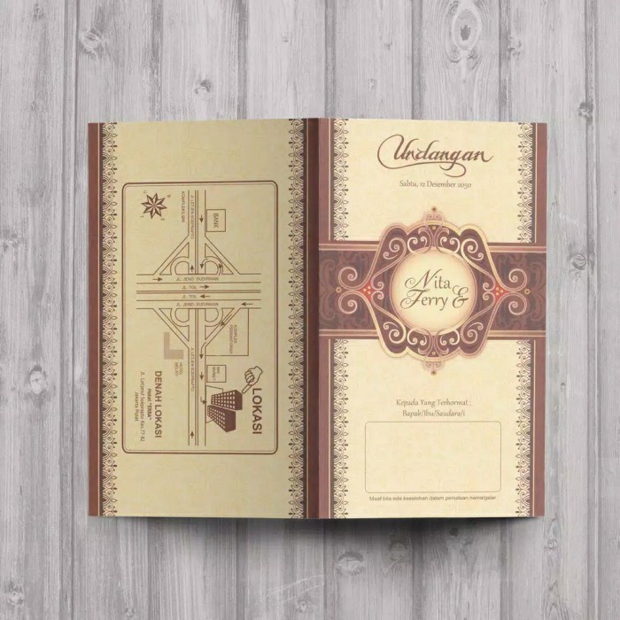 Jual Cetak Undangan Erba 88203 | Shopee Indonesia