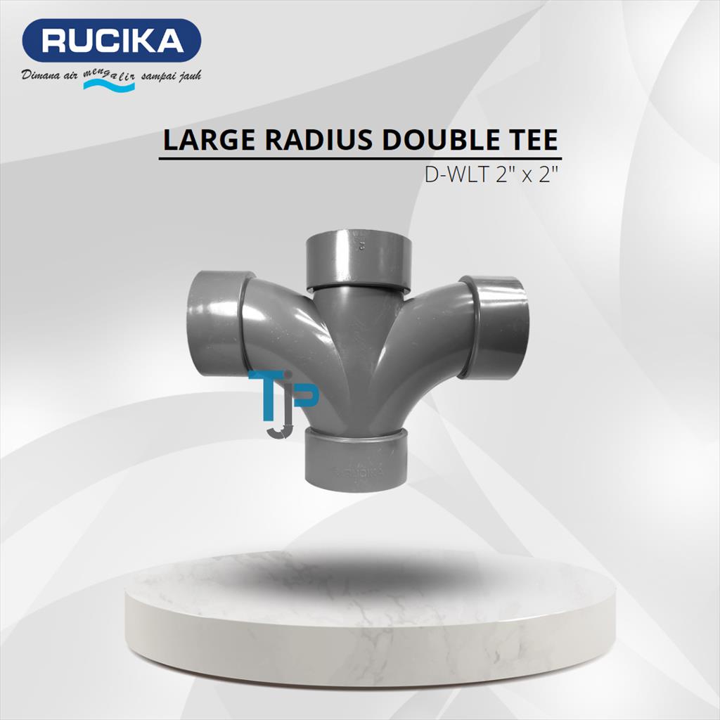 Jual RUCIKA DOUBLE TY D 2" LARGE RADIUS DOUBLE TEE | Shopee Indonesia