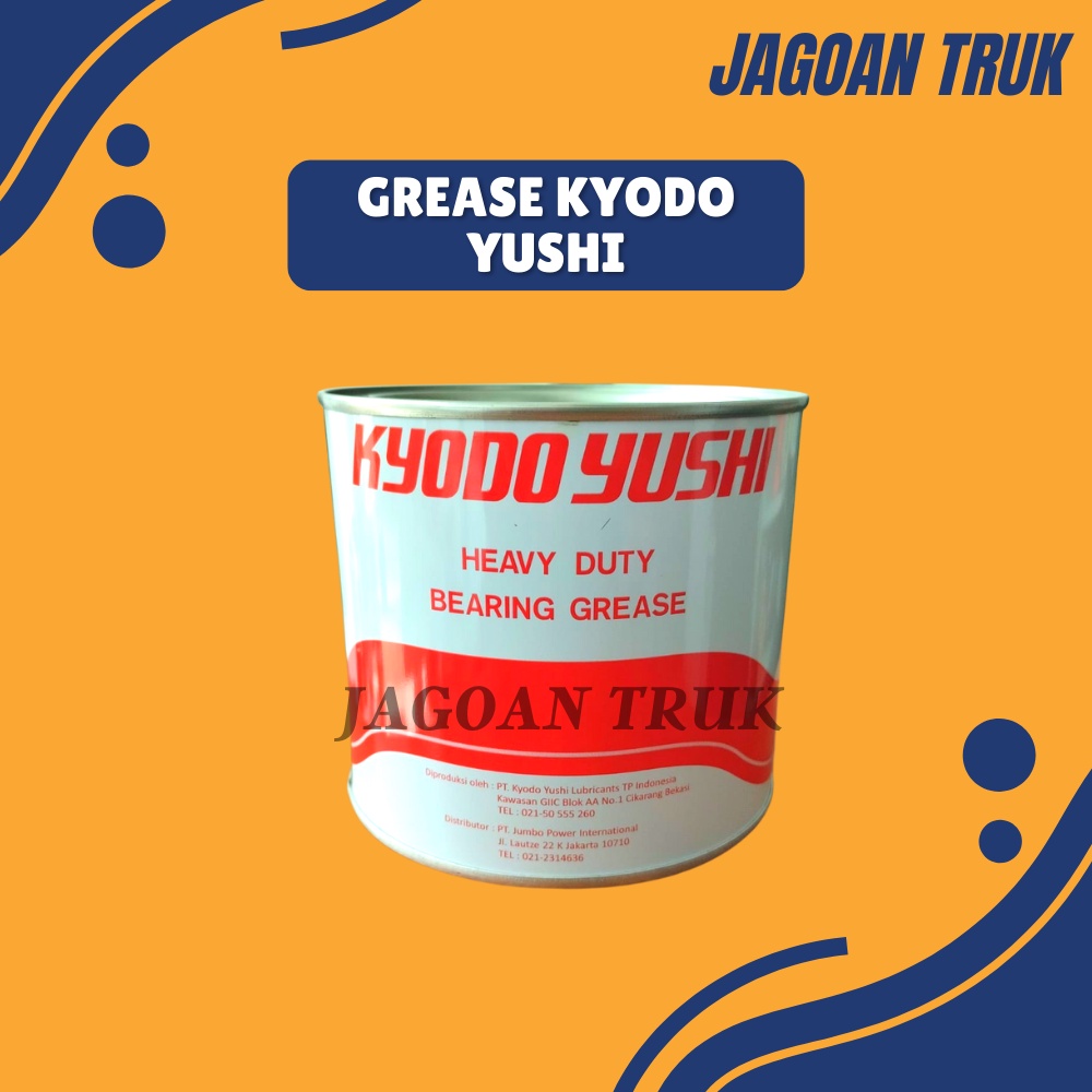 Jual HEAVY DUTY BEARING GREASE KYODO YUSHI- GEMUK KYODO YUSHI | Shopee ...