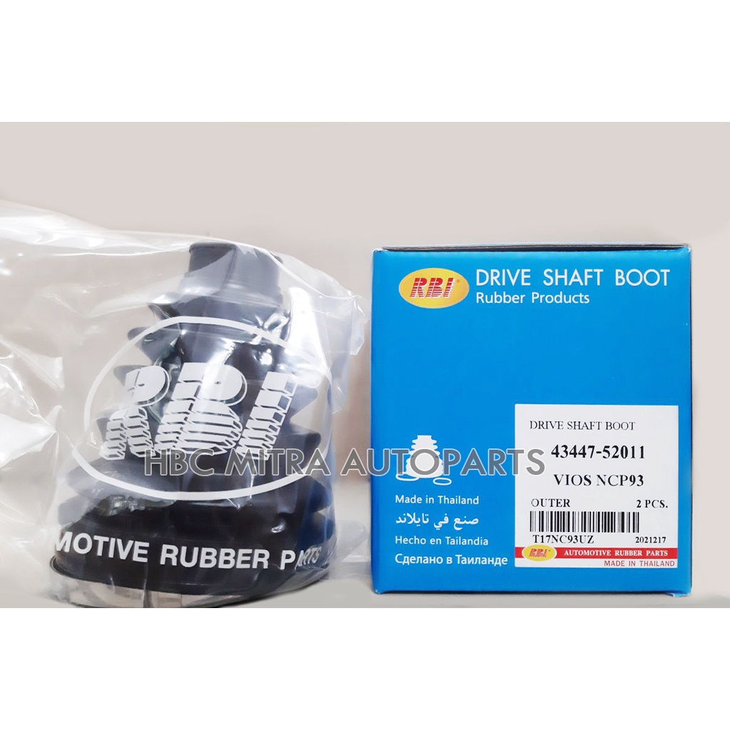 Jual Karet Boot As Roda Luar Vios Gen 2 43447-52011 RBI | Shopee Indonesia