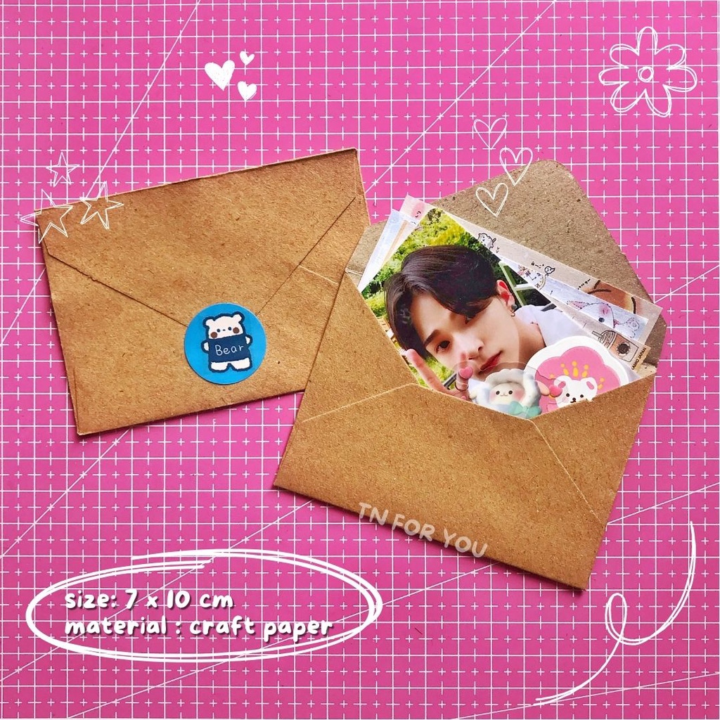 Jual Amplop Craft Vintage Mini A7 | Shopee Indonesia