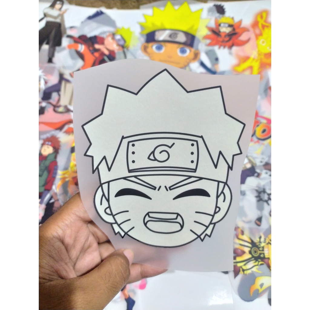 Jual STICKER SABLON SETRIKA DTF NARUTO UZUMAKI | Shopee Indonesia