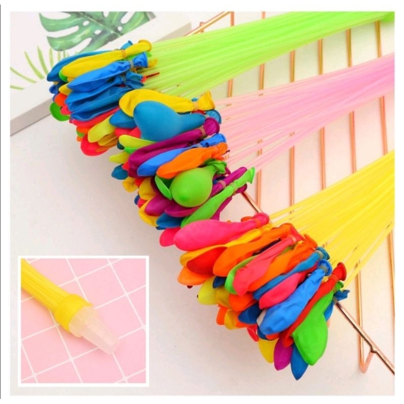 Jual SBM Magic Water Balon mainan perang balin air water booom ajaib ...