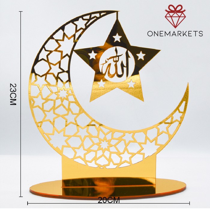 Jual Aksesoris Ramadhan Kareem - Topper Akrilik Idul Fitri TOP301 ...