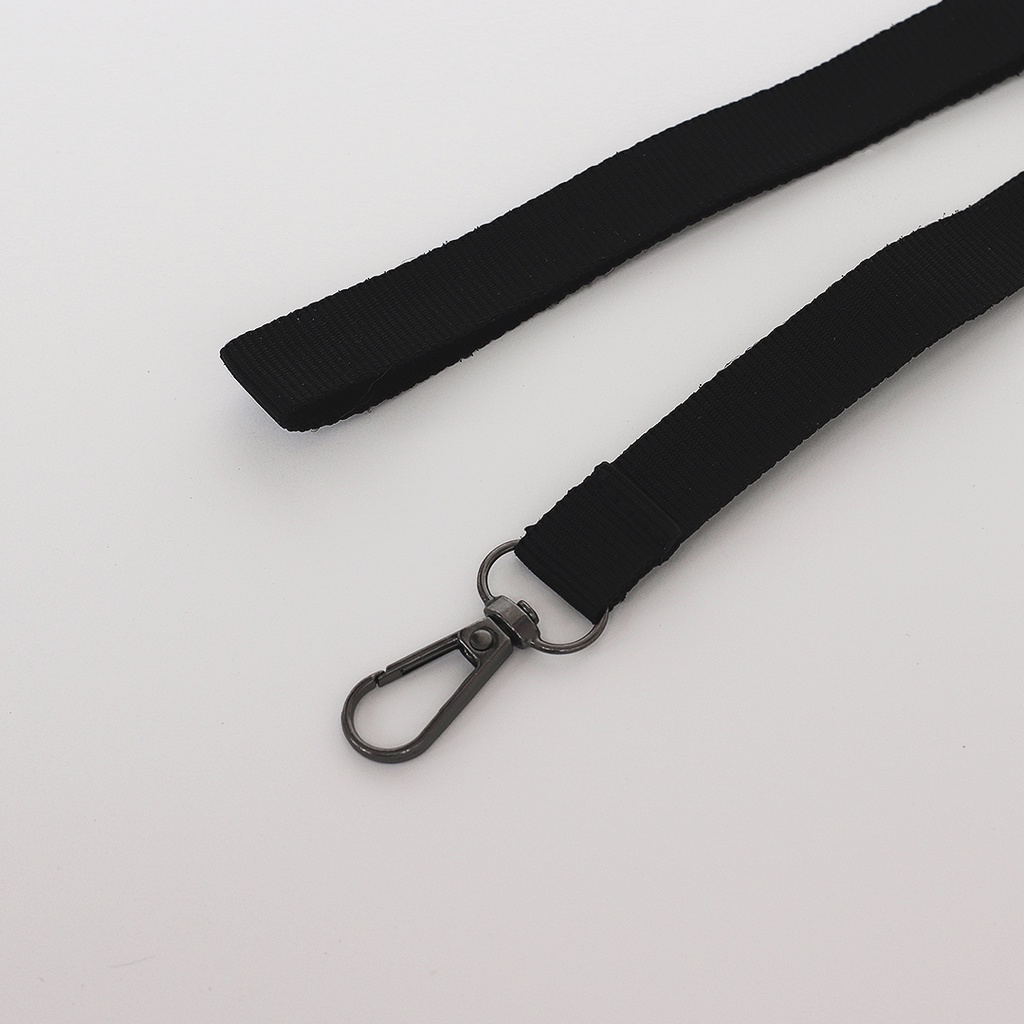 Jual MAGHA Tali Lanyard Hitam Polos | Shopee Indonesia