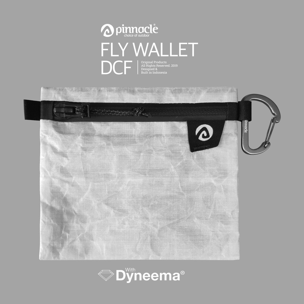 Jual Pinnacle Pro Official Fly Wallet Dyneema - White | Shopee Indonesia