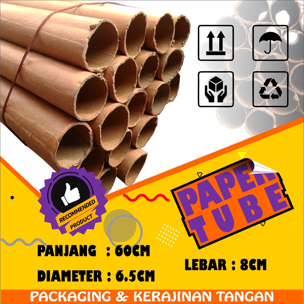 Jual Paper Tube Kertas Selongsong Paper Tube Packaging Selongsong ...