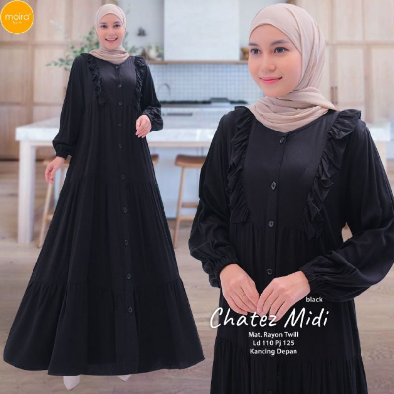 Jual CHATEZ MIDI MOIRA | Shopee Indonesia