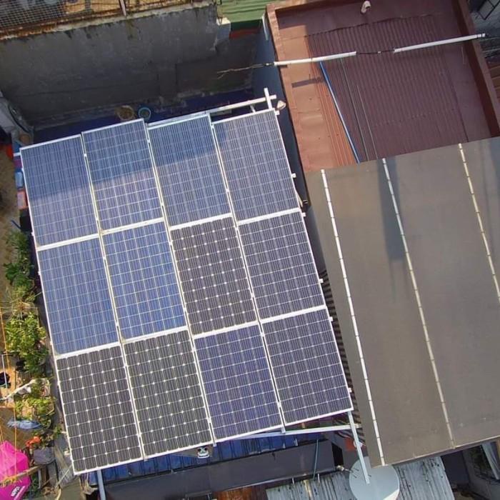 Jual Paket Panel Surya Inverter Hybrid Offgrid 5000W Low Frekuensi Baru ...